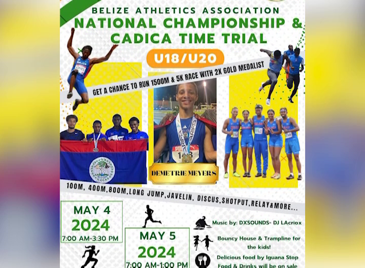 Belize Athletic Association to Host Track and Field Day | Greater ...