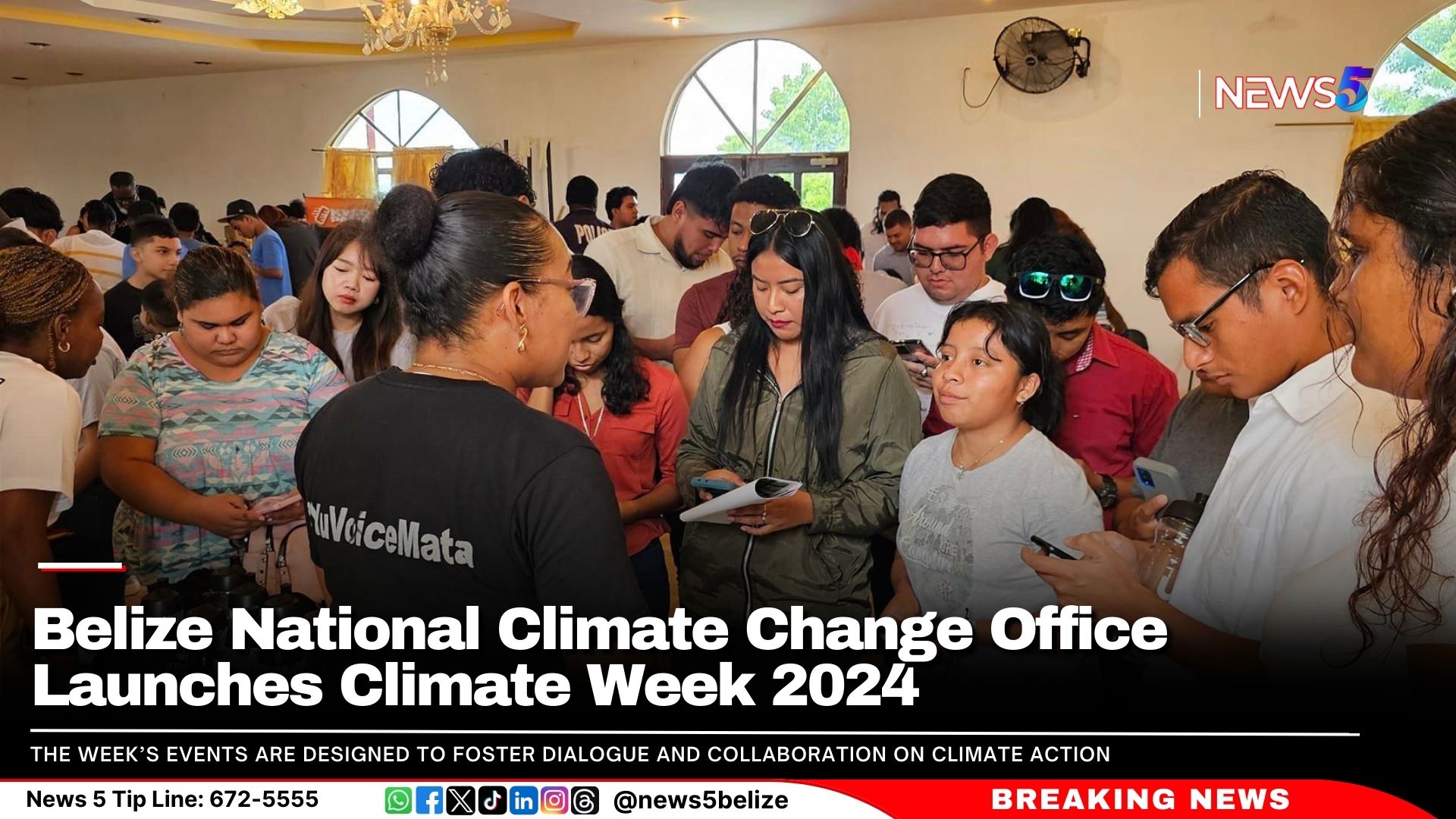 Belize National Climate Change Office Launches Climate Week 2024 ...