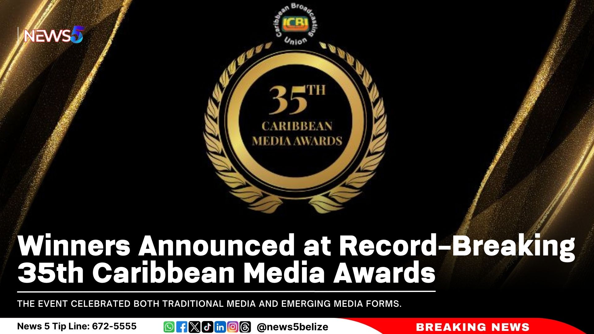 Winners Announced at Record-Breaking 35th Caribbean Media Awards ...