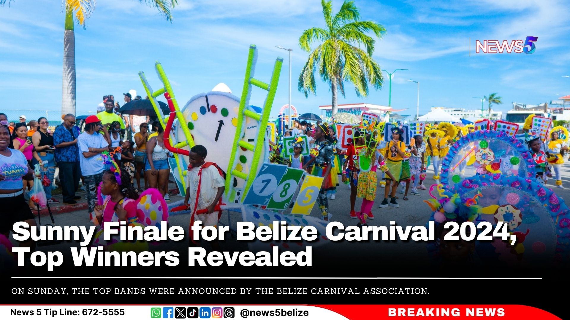 Sunny Finale for Belize Carnival 2024, Top Winners Revealed | Greater ...