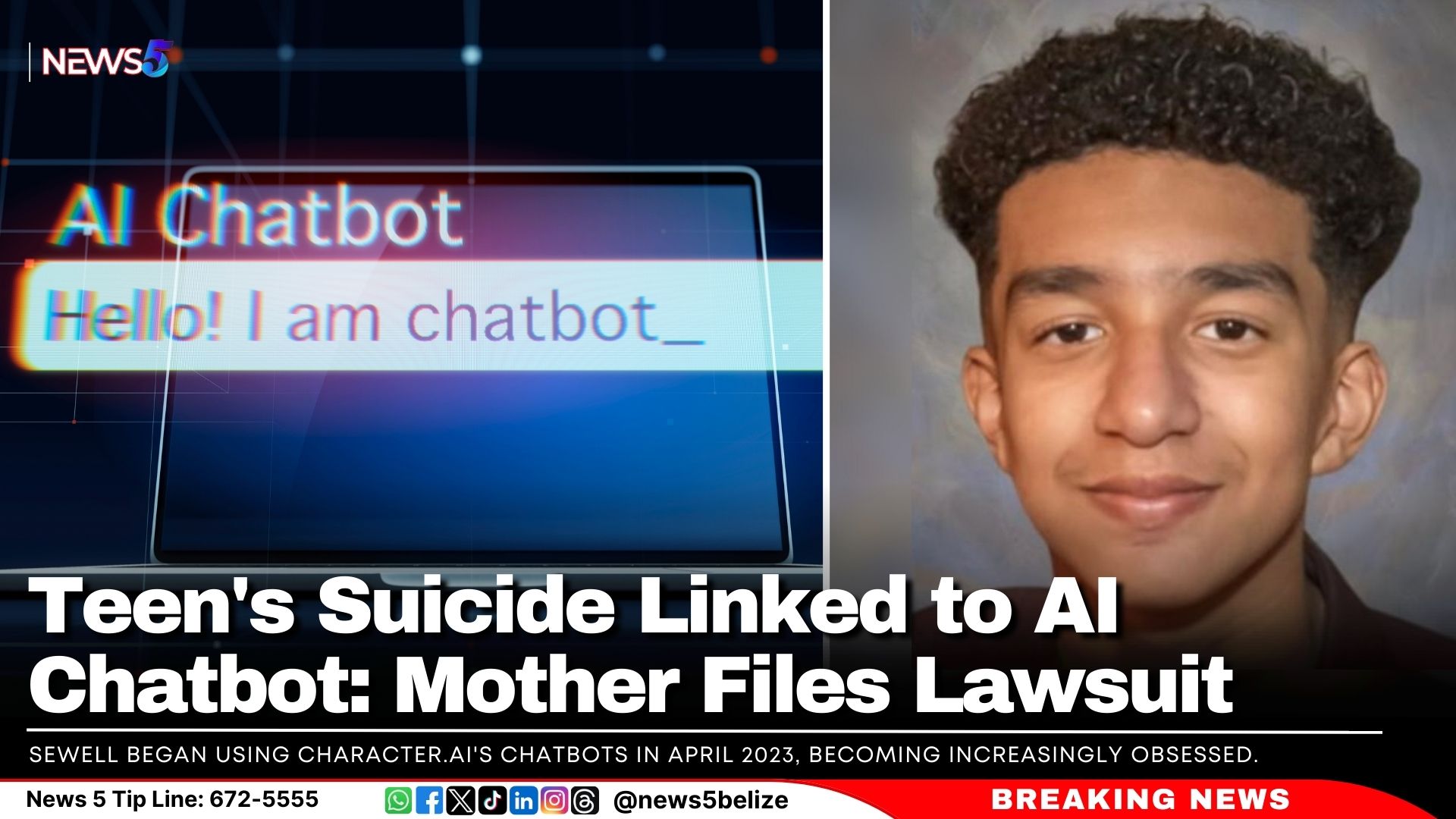 Teen’s Suicide Linked to AI Chatbot: Mother Files Lawsuit | Greater ...