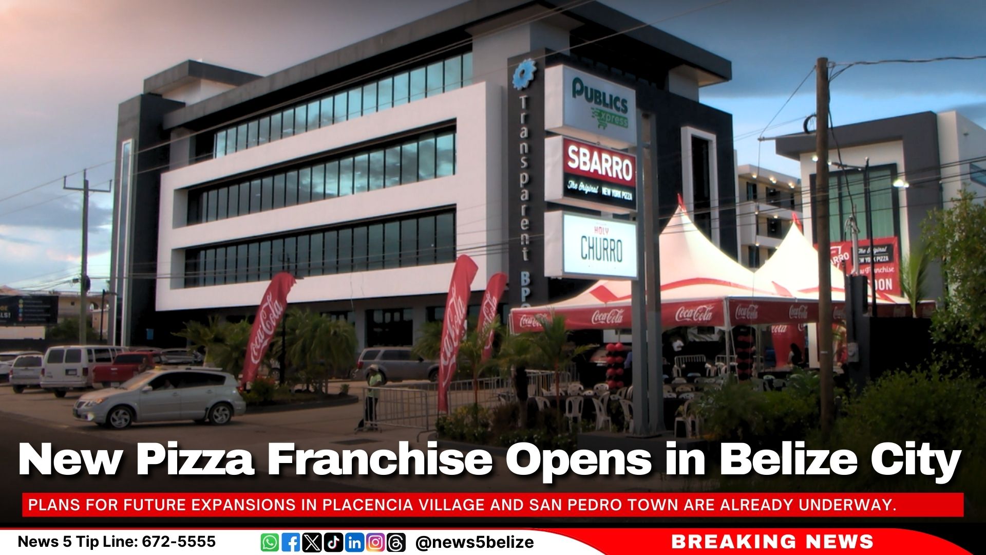 New Pizza Franchise Opens in Belize City | Greater Belize Media