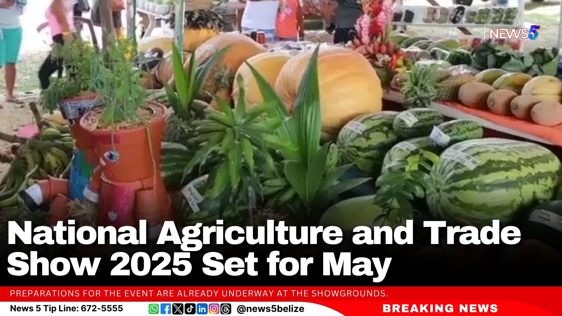 National Agriculture and Trade Show 2025 Set for May | Greater Belize Media