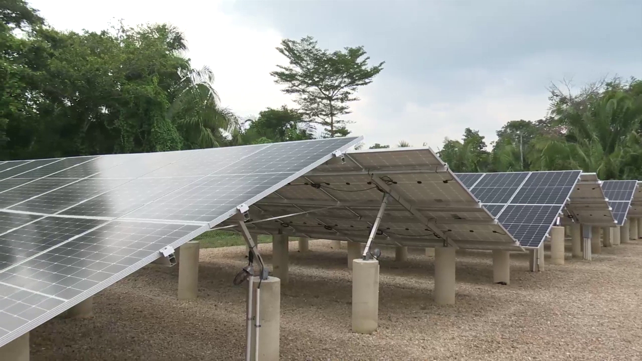 Corazon Creek Gets 24-Hour Solar Electrification | Greater Belize Media