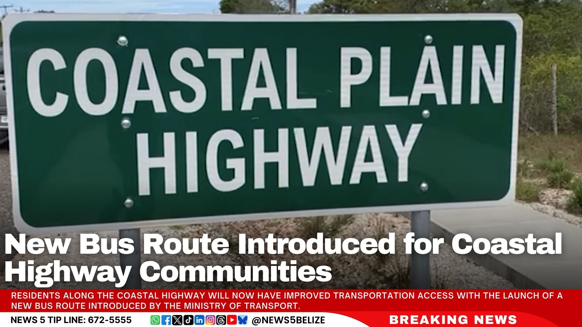 New Bus Route Introduced for Coastal Highway Communities | Greater ...