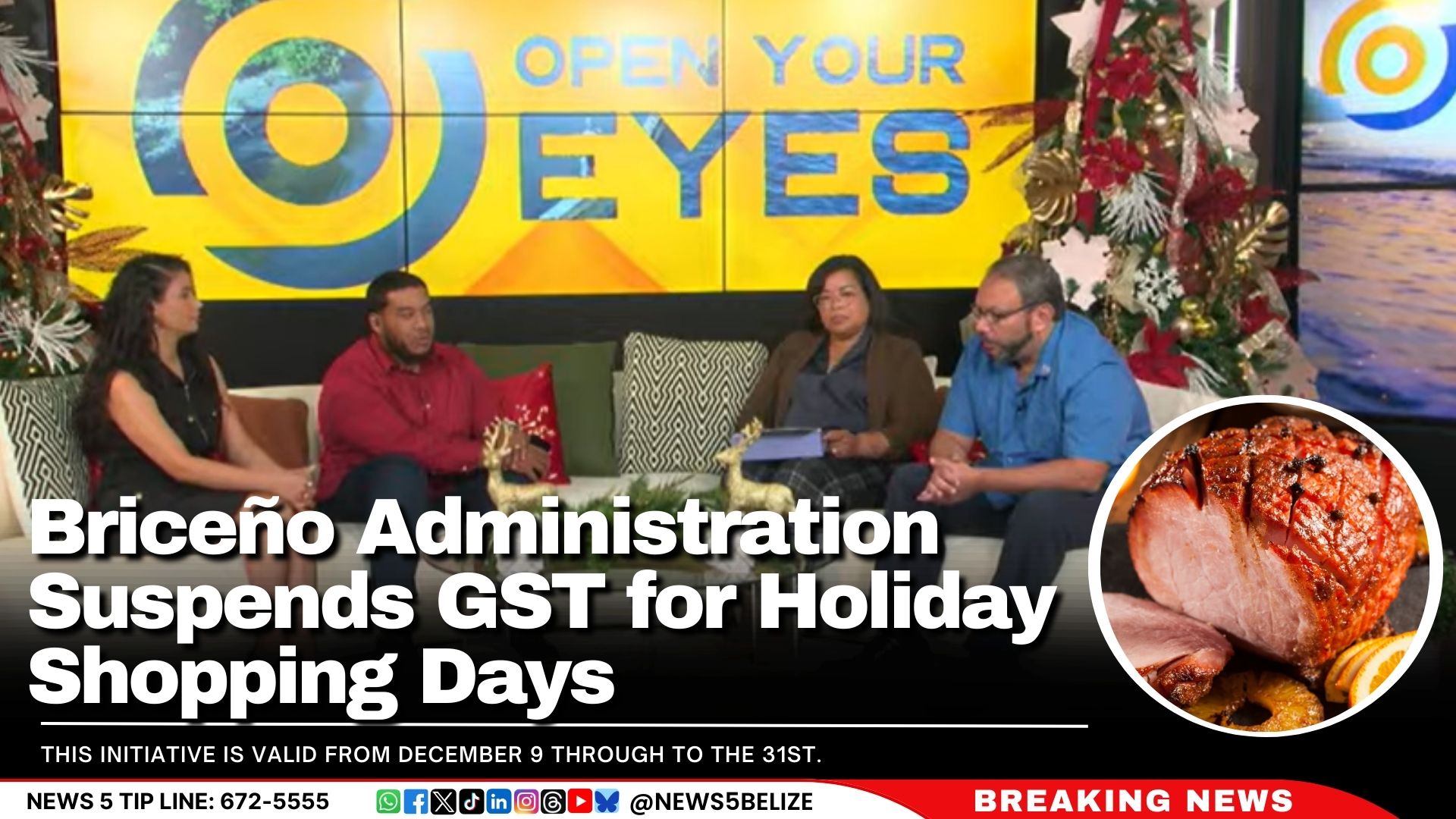 Briceño Administration Suspends GST for Holiday Shopping Days | Greater ...