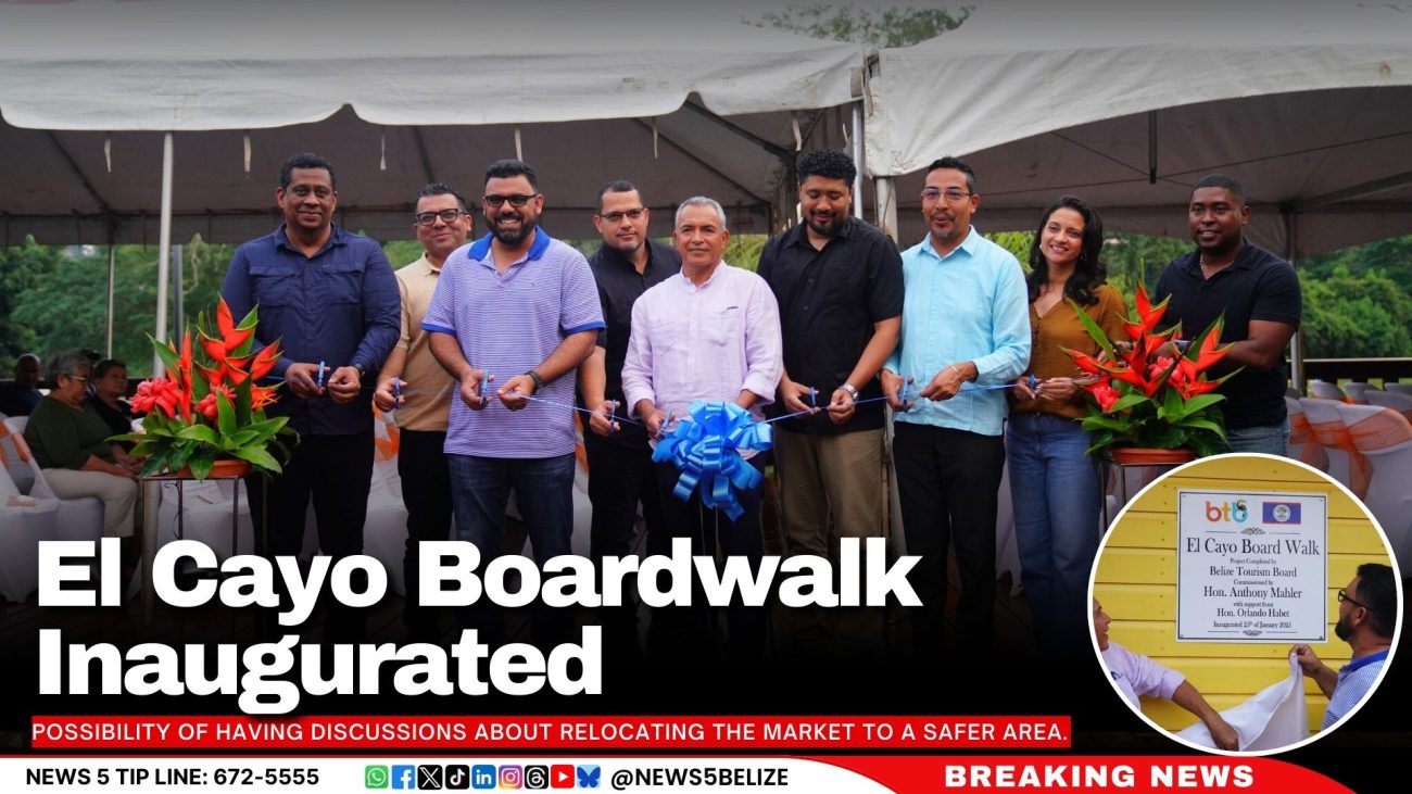 El Cayo Boardwalk Inaugurated | Greater Belize Media