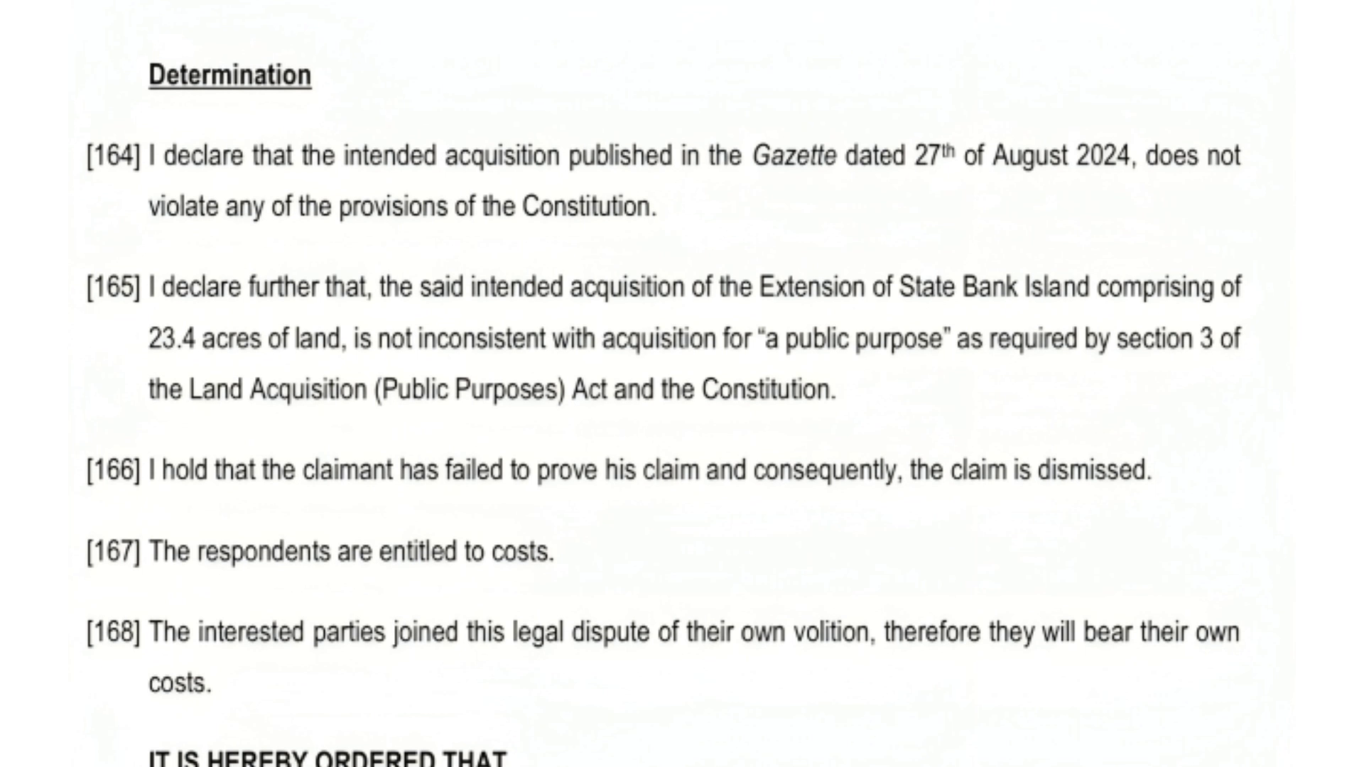 Court Dismisses Feinstein’s Stake Bank Constitutional Claim | Greater ...