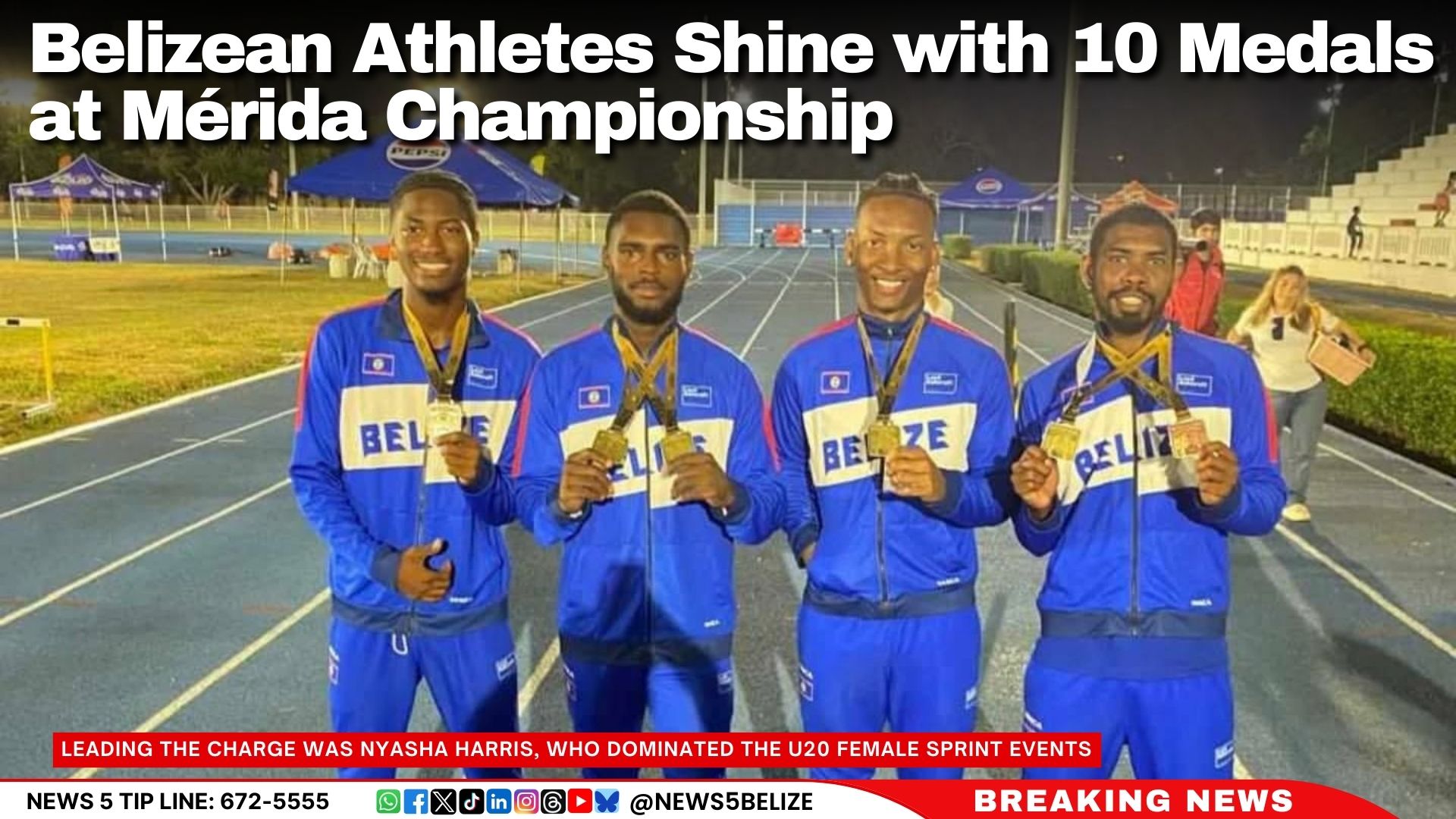 Belizean Athletes Shine with 10 Medals at Mérida Championship | Greater ...
