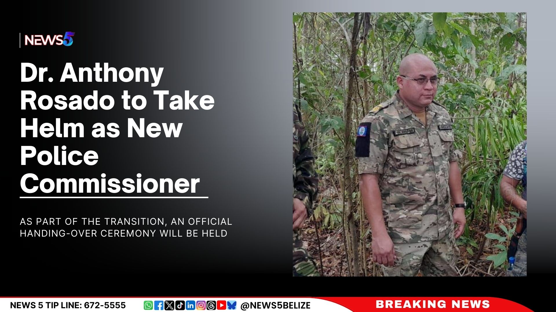 Dr. Anthony Rosado to Take Helm as New Police Commissioner | Greater ...