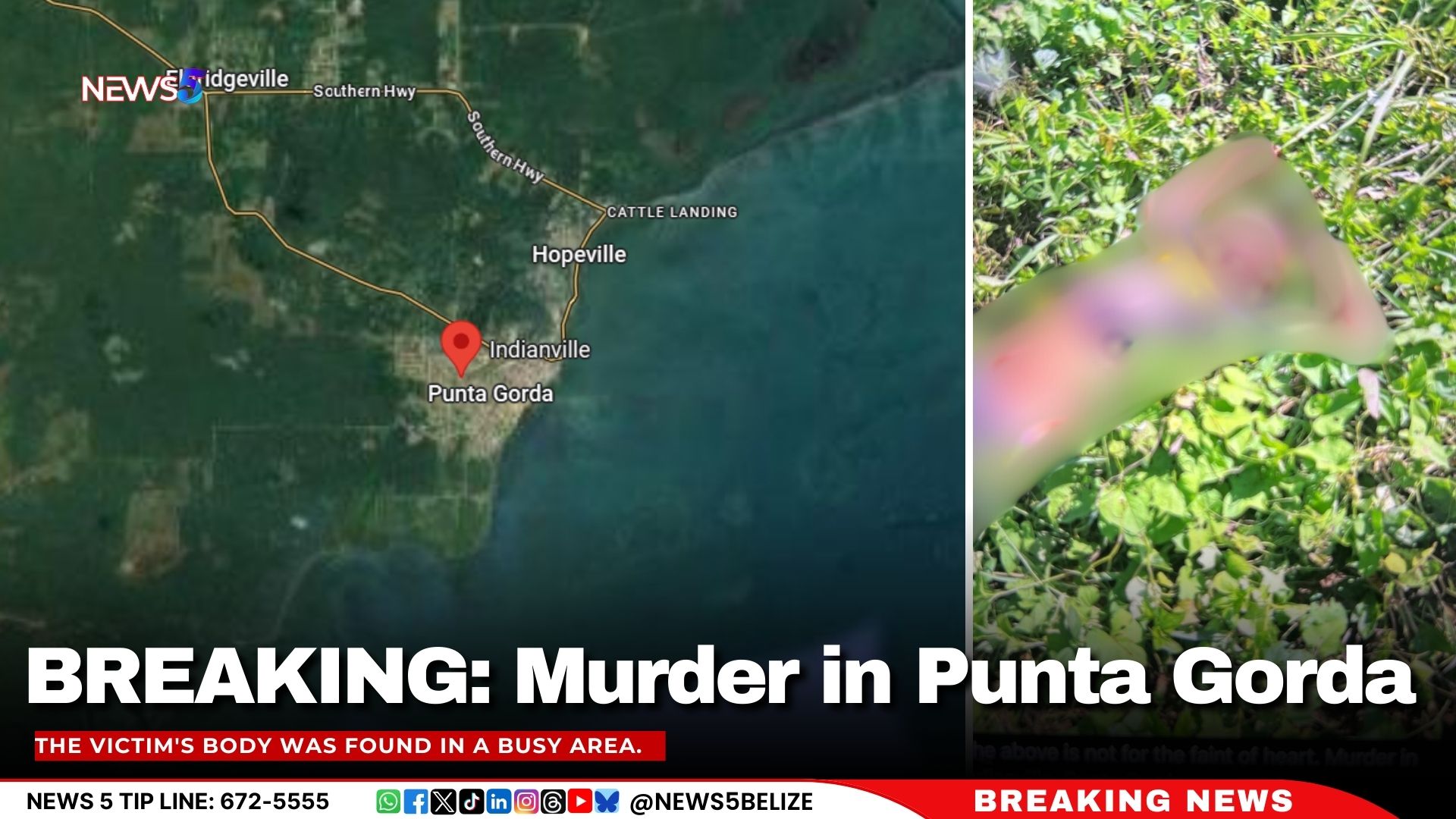 BREAKING: Murder in Punta Gorda | Greater Belize Media