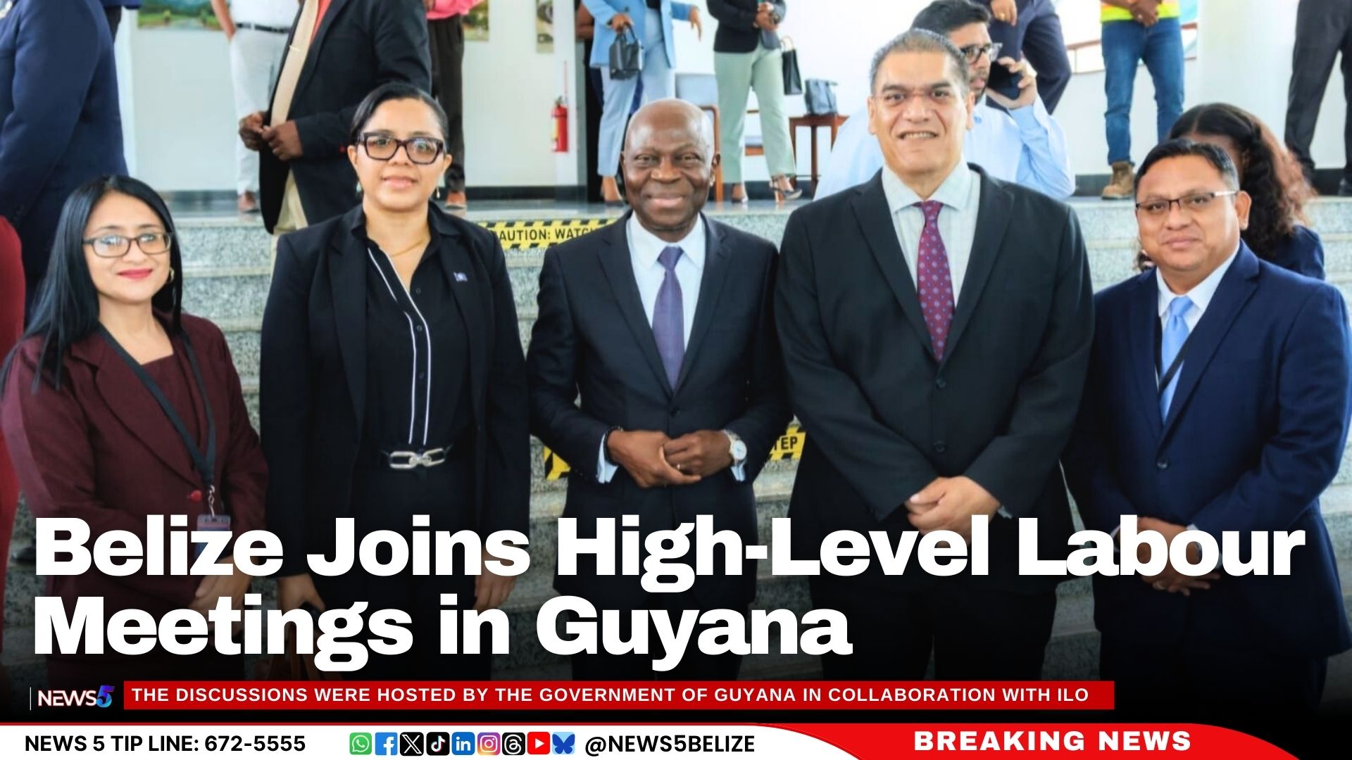 Belize Joins High-Level Labour Meetings in Guyana | Greater Belize Media