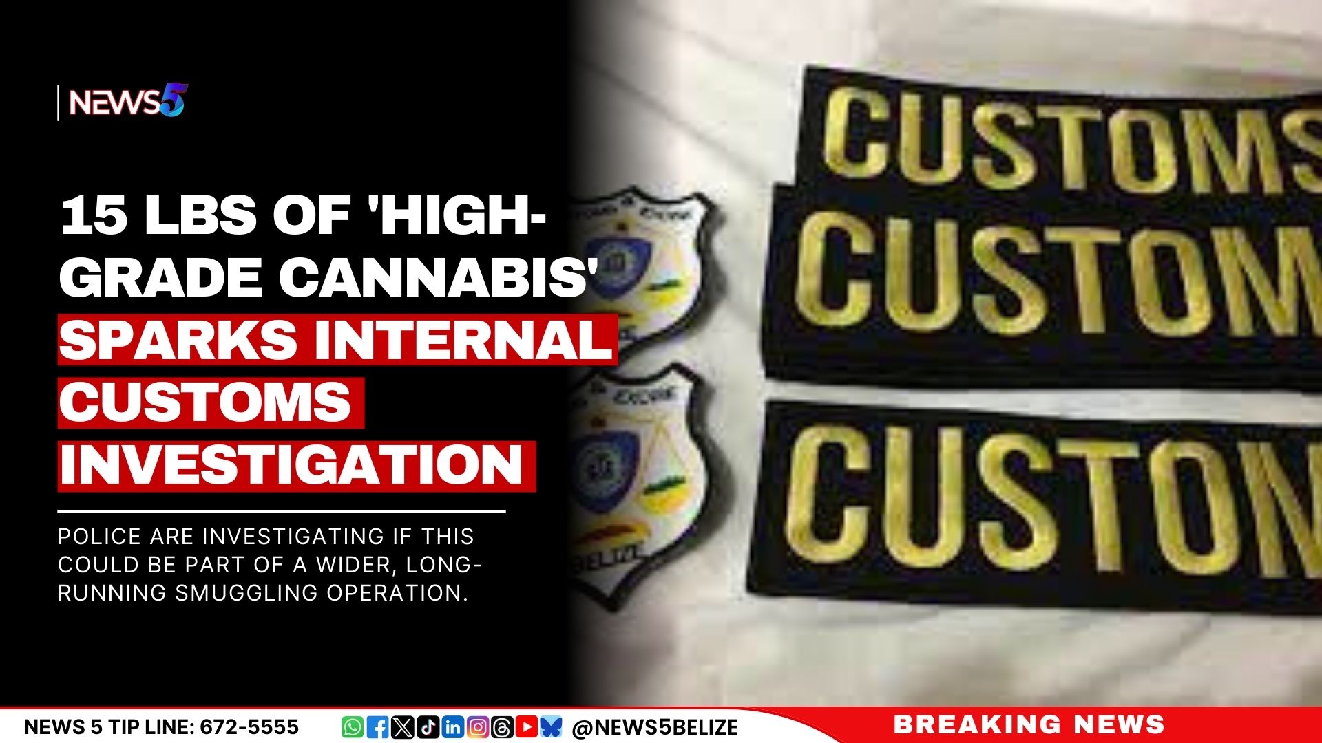 15 lbs of ‘High-Grade Cannabis’ Sparks Internal Customs Investigation ...