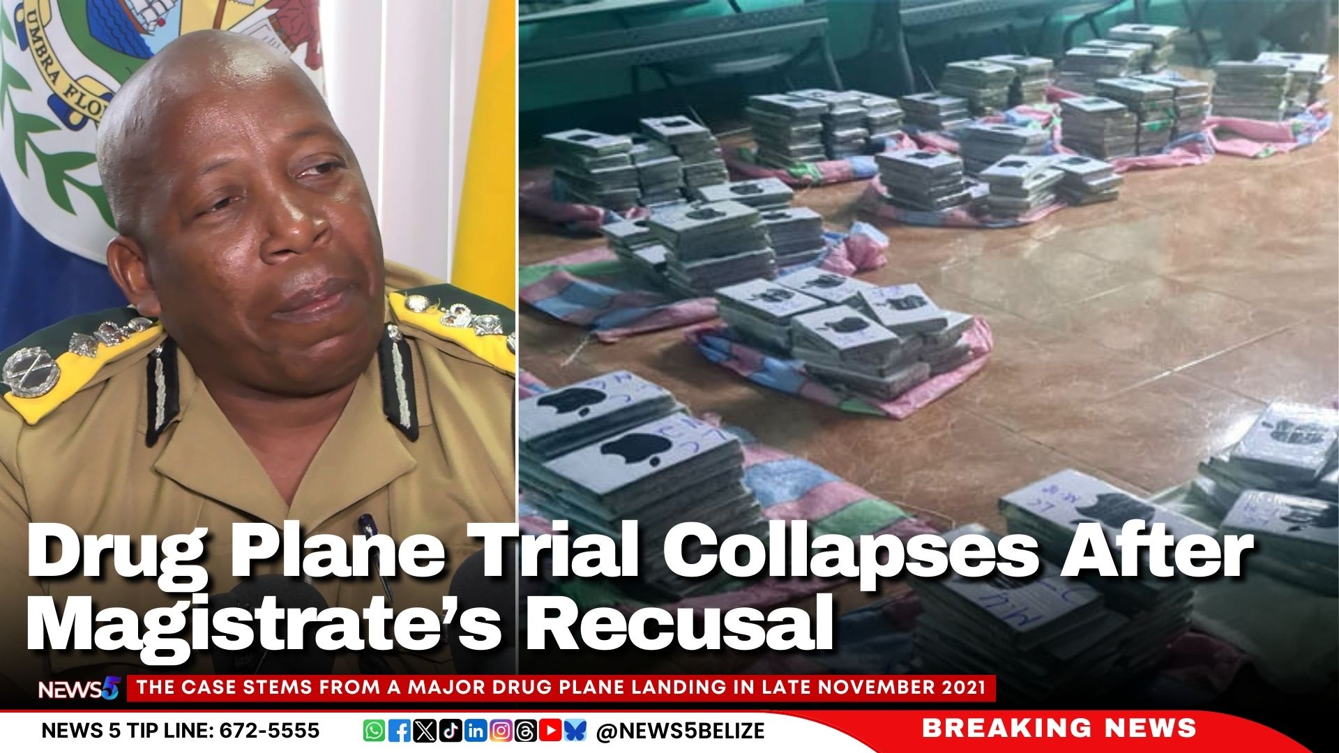 Drug Plane Trial Collapses After Magistrate’s Recusal | Greater Belize ...