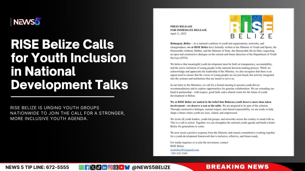 RISE Belize Calls for Youth Inclusion in National Development Talks ...