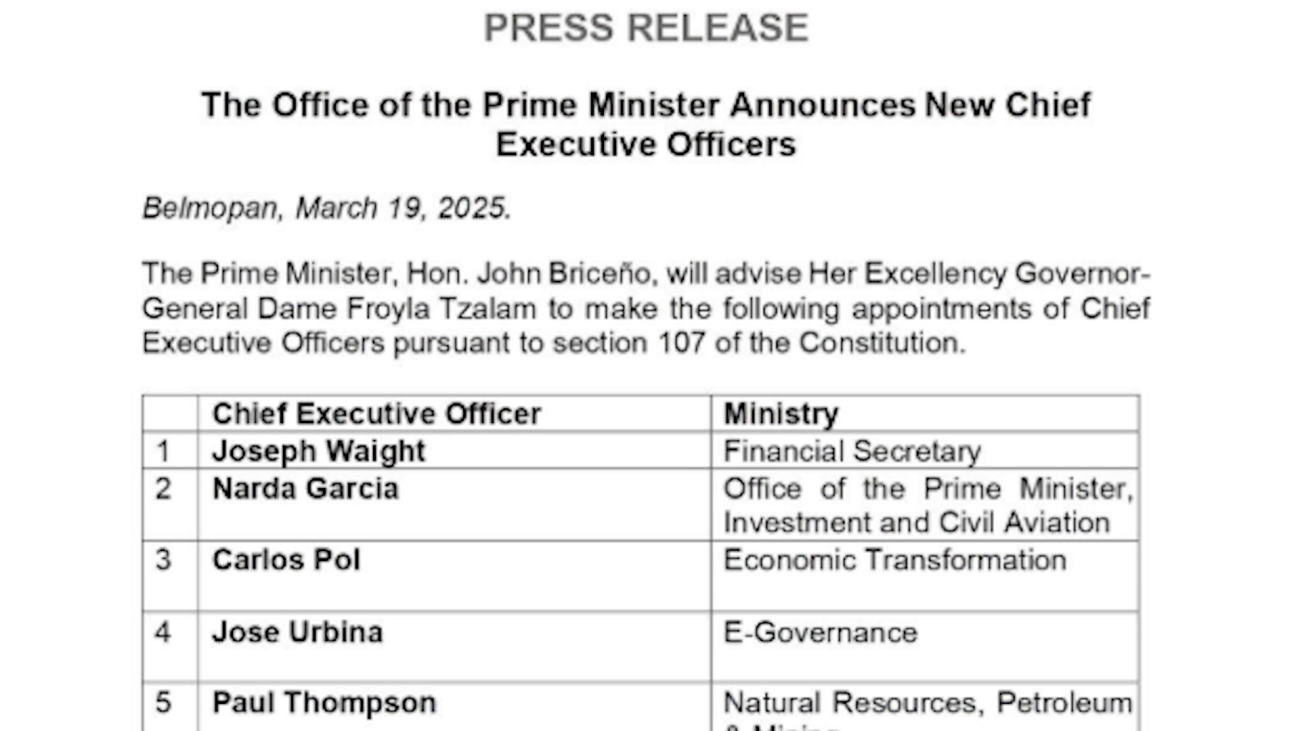 Cab Sec and GOB C.E.O.s Get Salary Increase in New Term | Greater ...