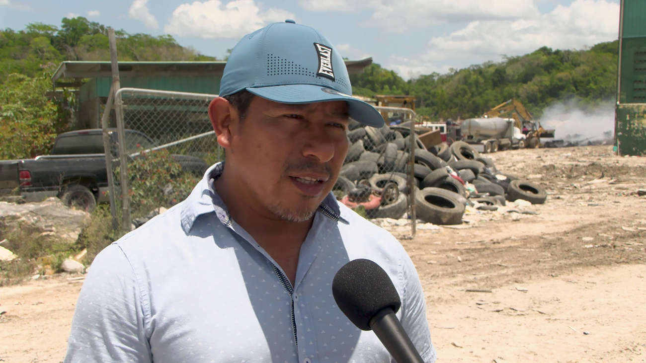 Western Sanitary Landfill Fire Under Control | Greater Belize Media