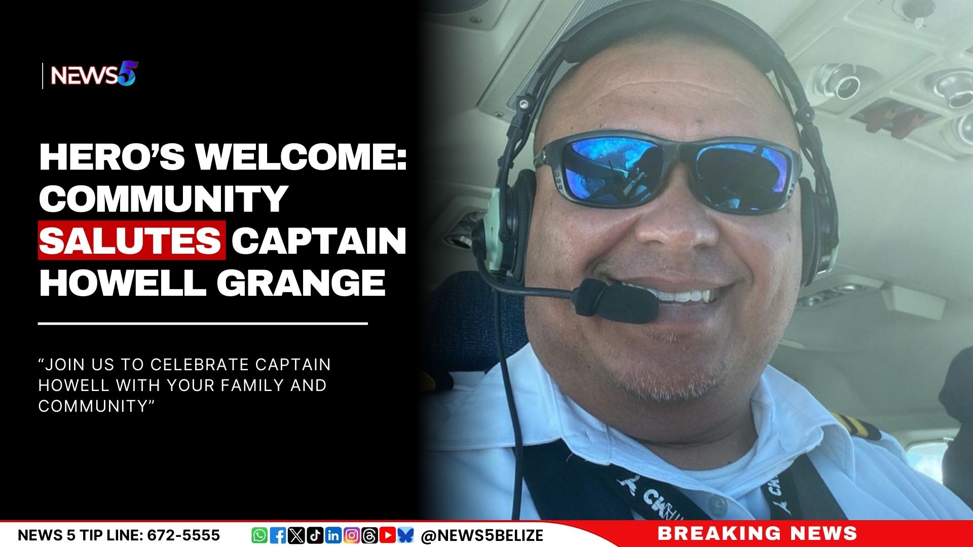 Hero’s Welcome: Community Salutes Captain Howell Grange | Greater ...