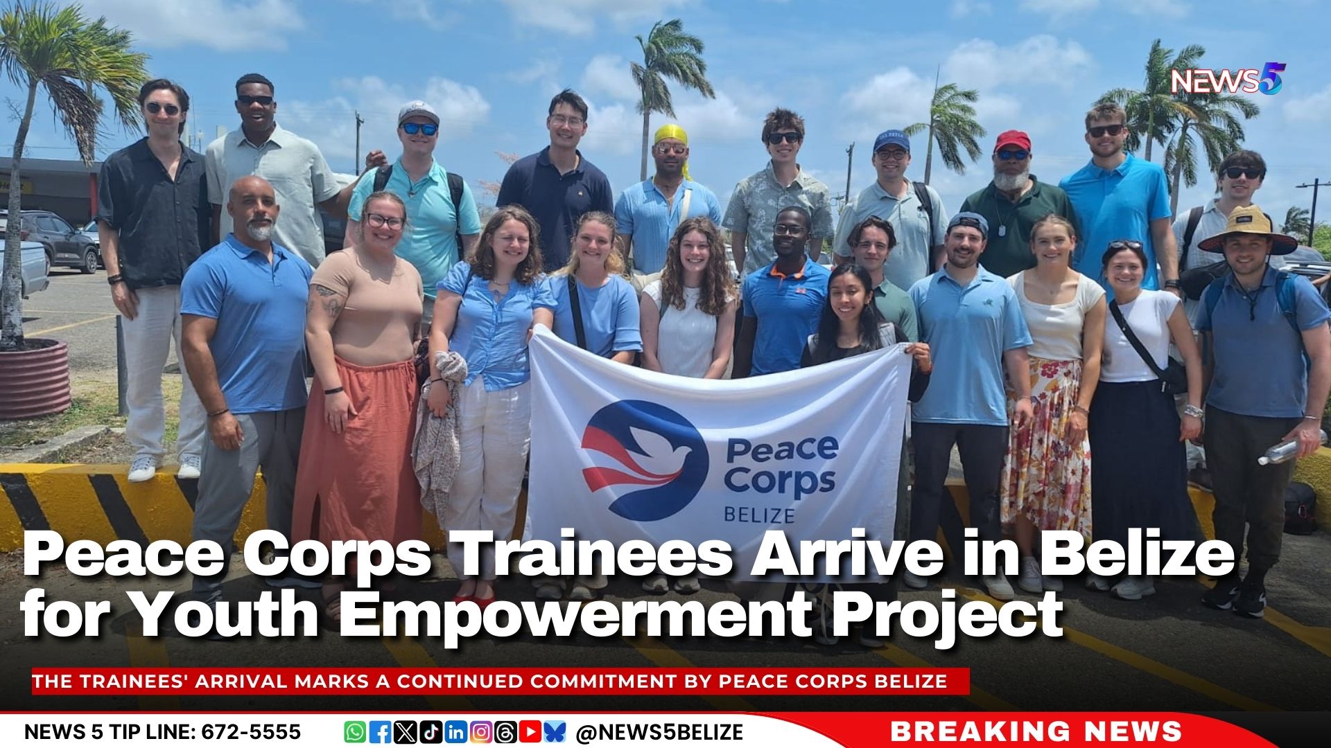 Peace Corps Trainees Arrive in Belize for Youth Empowerment Project ...