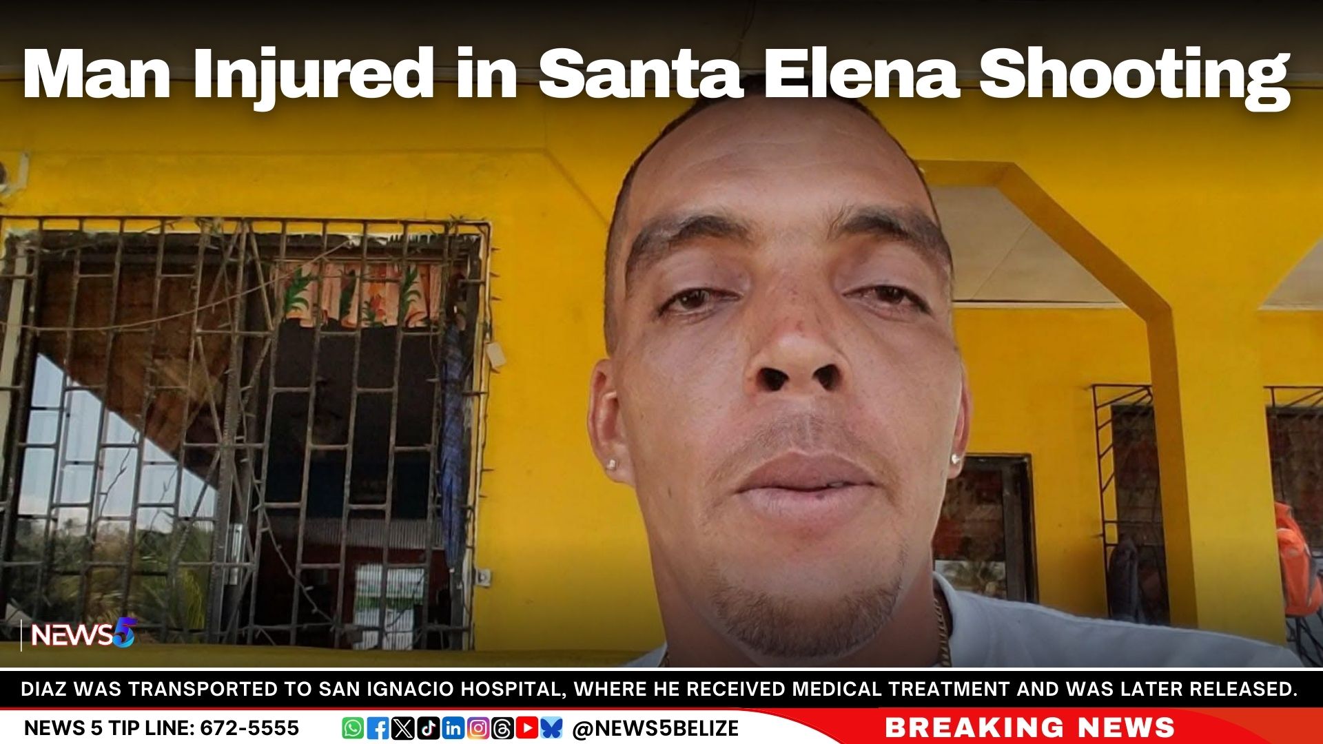 Man Injured in Santa Elena Shooting | Greater Belize Media